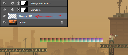 Using LUT for balancing the whole frame – crazybits